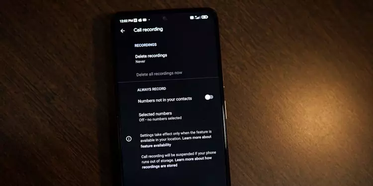 كيفية تسجيل المكالمات على Android باستخدام تطبيق Google Phone 7977_7