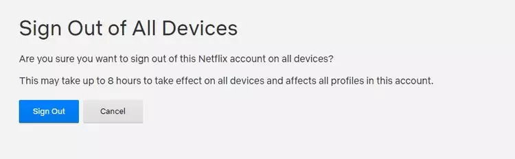 Kako se odjaviti s Netflixa na svim svojim uređajima 80_3