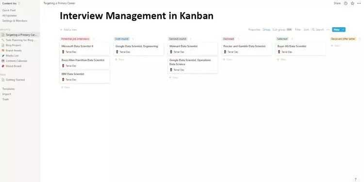 Как разработать свой карьерный план на доске Канбан 8109_11