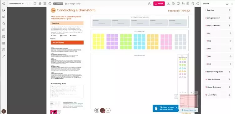 Sådan øger du din kreativitet ved hjælp af Virtual Idea Board-software 8122_5