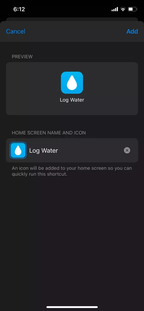 So protokollieren Sie die Wasseraufnahme auf Ihrem iPhone 8141_13