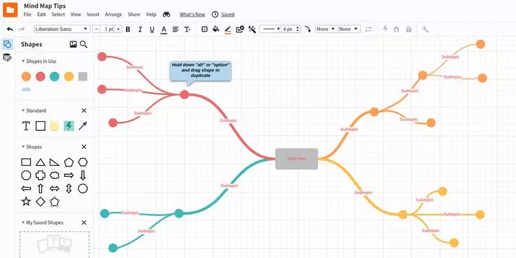 ပရော်ဖက်ရှင်နယ် Mind Maps ဖန်တီးရန် အသုံးပြုရန် အကြံပြုချက် ၉ 8192_7