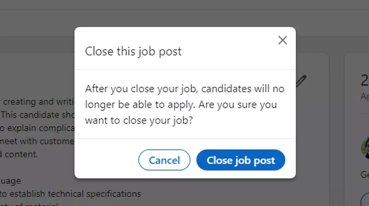 Giunsa ang Pag-post sa usa ka Trabaho sa LinkedIn nga Libre 833_11