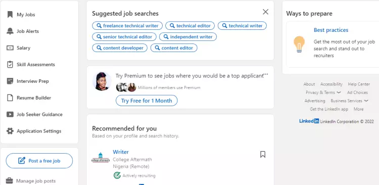 Giunsa ang Pag-post sa usa ka Trabaho sa LinkedIn nga Libre 833_9