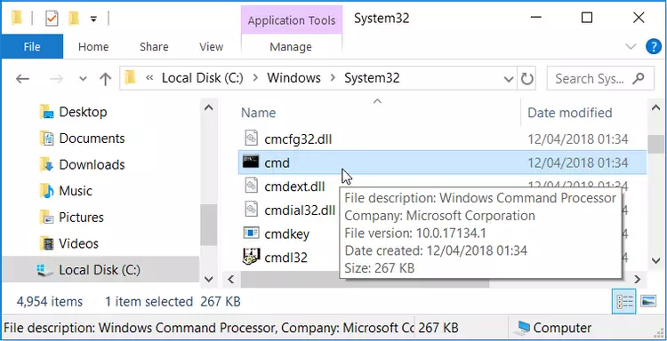 Windows တွင် Command Prompt သို့မဟုတ် PowerShell ကိုဖွင့်ရန် နည်းလမ်း 9 ခု 8405_6