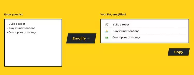 6 برنامه Emoji حواس پرت برای استفاده از شکلک ها به روش های عجیب و غریب 8654_5