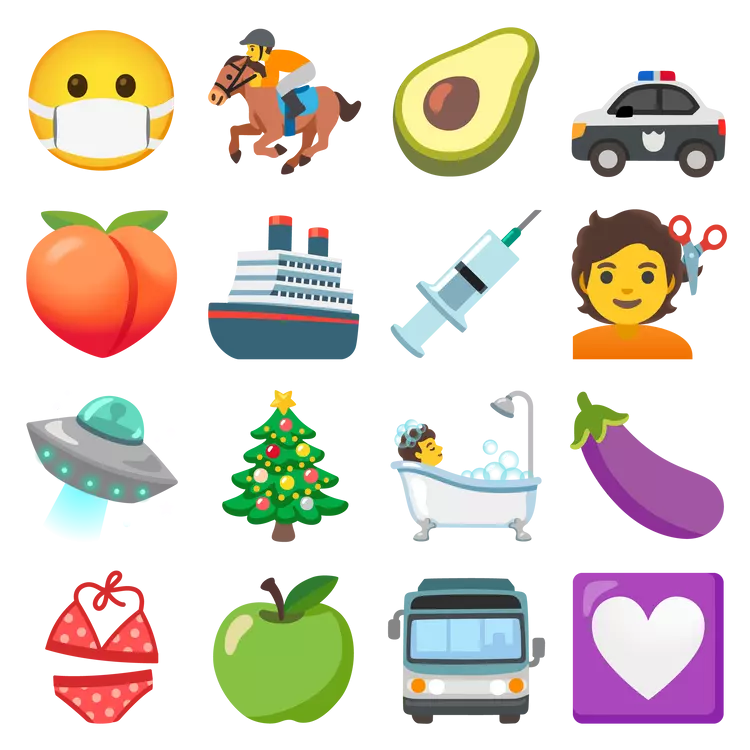 گۇگۇلنىڭ قايتىدىن لايىھەلەنگەن ئۇنىۋېرسال Emojis ئاندىرويىد ، Gmail ۋە Chrome OS غا كېلىدۇ 8655_2