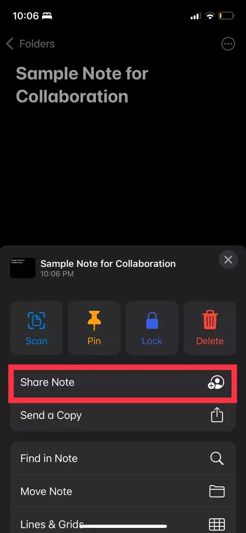 Apple Notes ашиглан бусад хүмүүстэй хэрхэн хамтран ажиллах вэ 8703_2