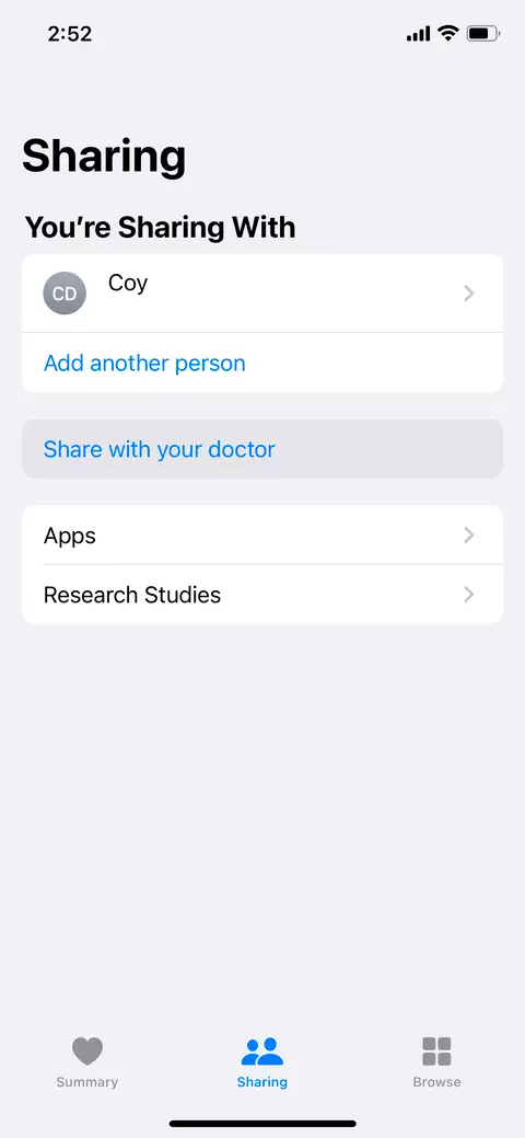 आयफोनवर हेल्थ शेअरिंग म्हणजे काय आणि तुम्ही ते कसे वापरता? 8722_8