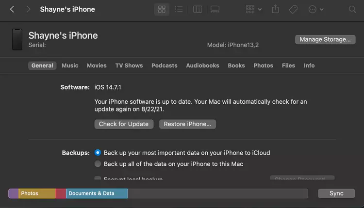 كيفية معرفة إصدار iOS الذي يعمل على جهاز iPhone الخاص بك 8747_5