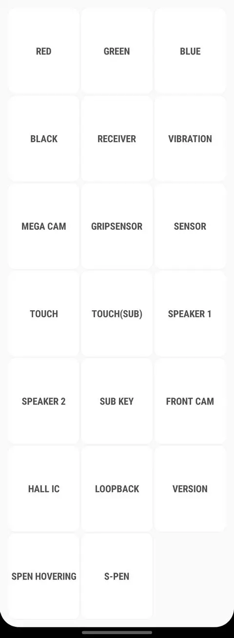 Paano I-access ang Secret Hardware Diagnostic Menu sa Iyong Samsung Phone 9028_3