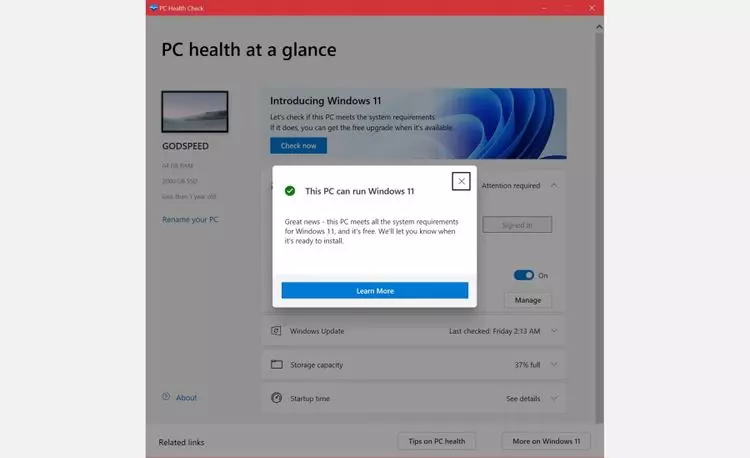 Afaka mandeha ve ny PC-nao Windows 11? Jereo ireto System Requirements ireto 9048_2