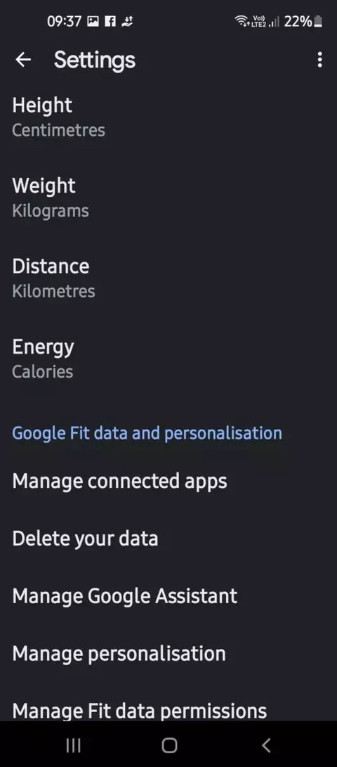 Hindi Nagbibilang ng Mga Hakbang ang Google Fit sa Iyong Android Phone? 5 Tip para Ayusin Ito 9386_6