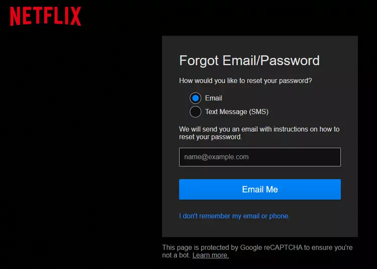 Netflix серсүзегезне оныттыгызмы? Менә нәрсә эшләргә ... 9584_2