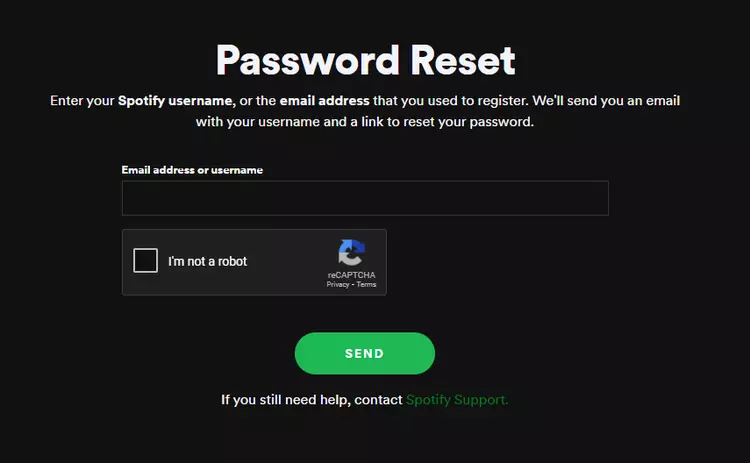 ¿Cómo cambia o restablece una contraseña de Spotify? 9586_4