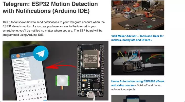 10 Беҳтарин лоиҳаҳои Smart Home ESP32 973_4