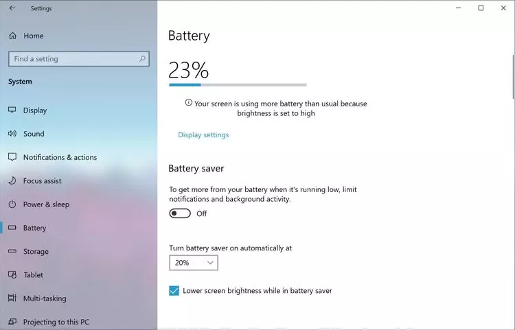 9 спосабаў наладзіць яркасць экрана на вашым ПК з Windows 10 9742_5