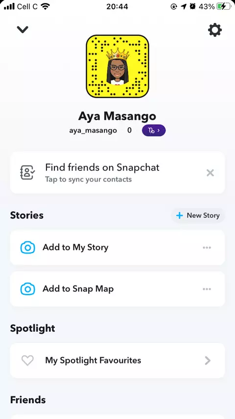 Kumaha Anggo Mode Gelap Snapchat dina ios 9754_4