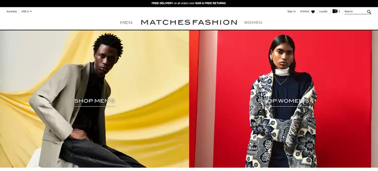 8-те най-добри луксозни модни уебсайта за пазаруване на дизайнерски дрехи 9791_7