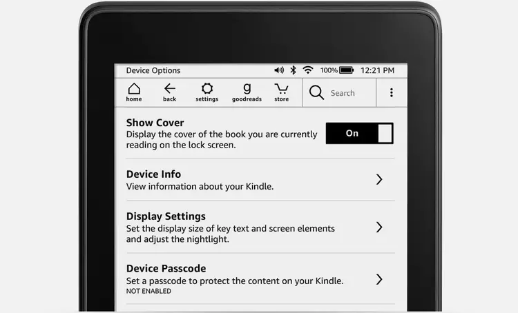 Zdaj lahko knjigo, ki jo berete, nastavite kot zaslon za zaklepanje Kindle 9855_2