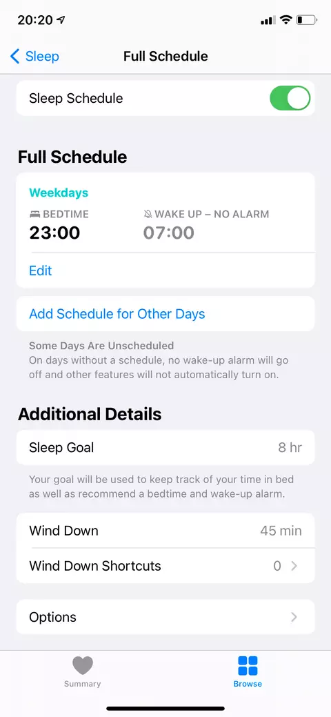 Comment configurer et utiliser les fonctionnalités de suivi du sommeil sur votre iPhone 9893_15